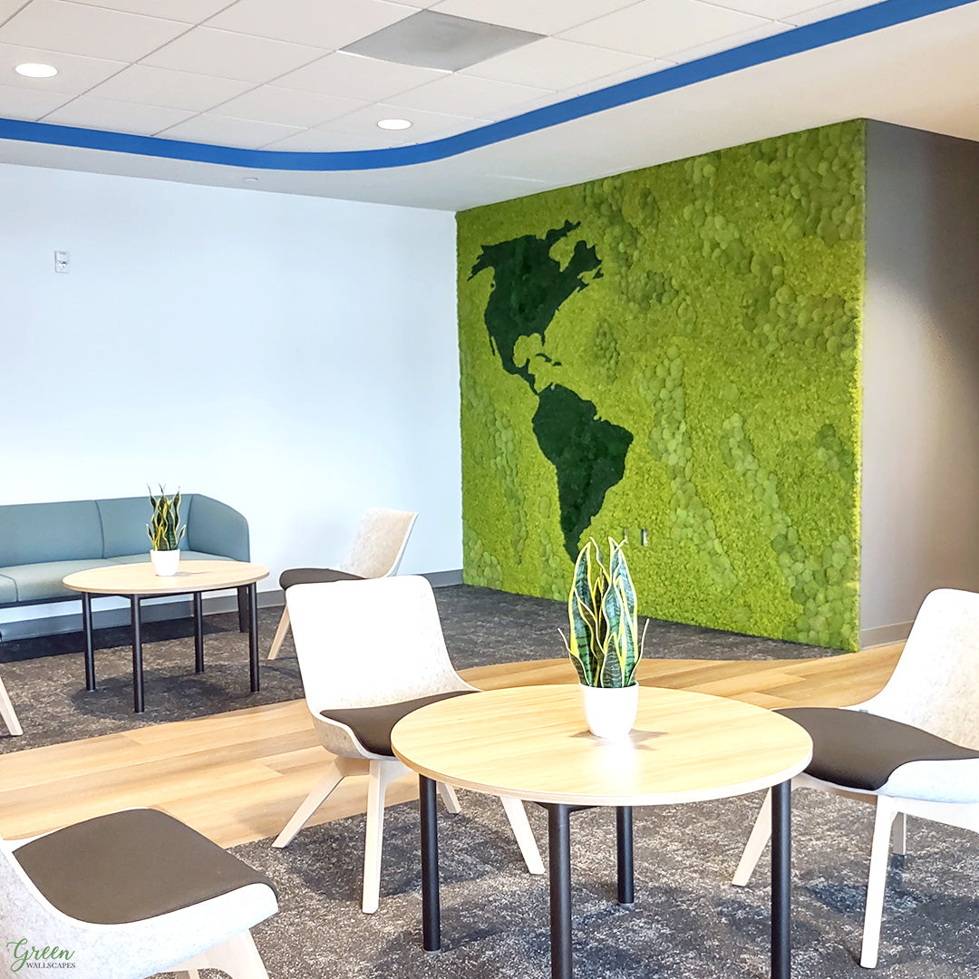 Case Study: How Moss Walls Transformed This Corporate Office Space ...